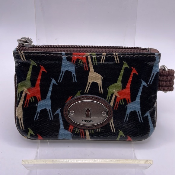 Fossil | Bags | Fossil Keyper Vintage Giraffe Wallet Wristlet | Poshmark